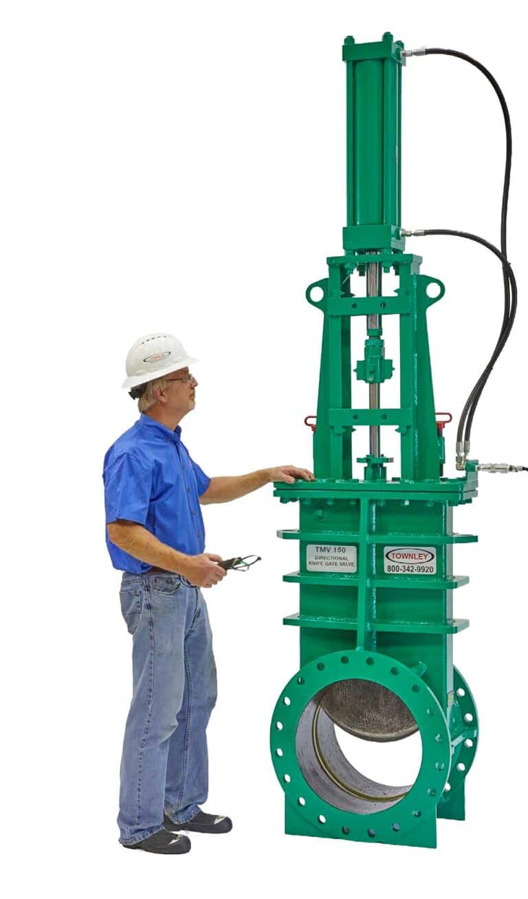 TMV 150 Directional Knife Gate Valve - Townley Engineering